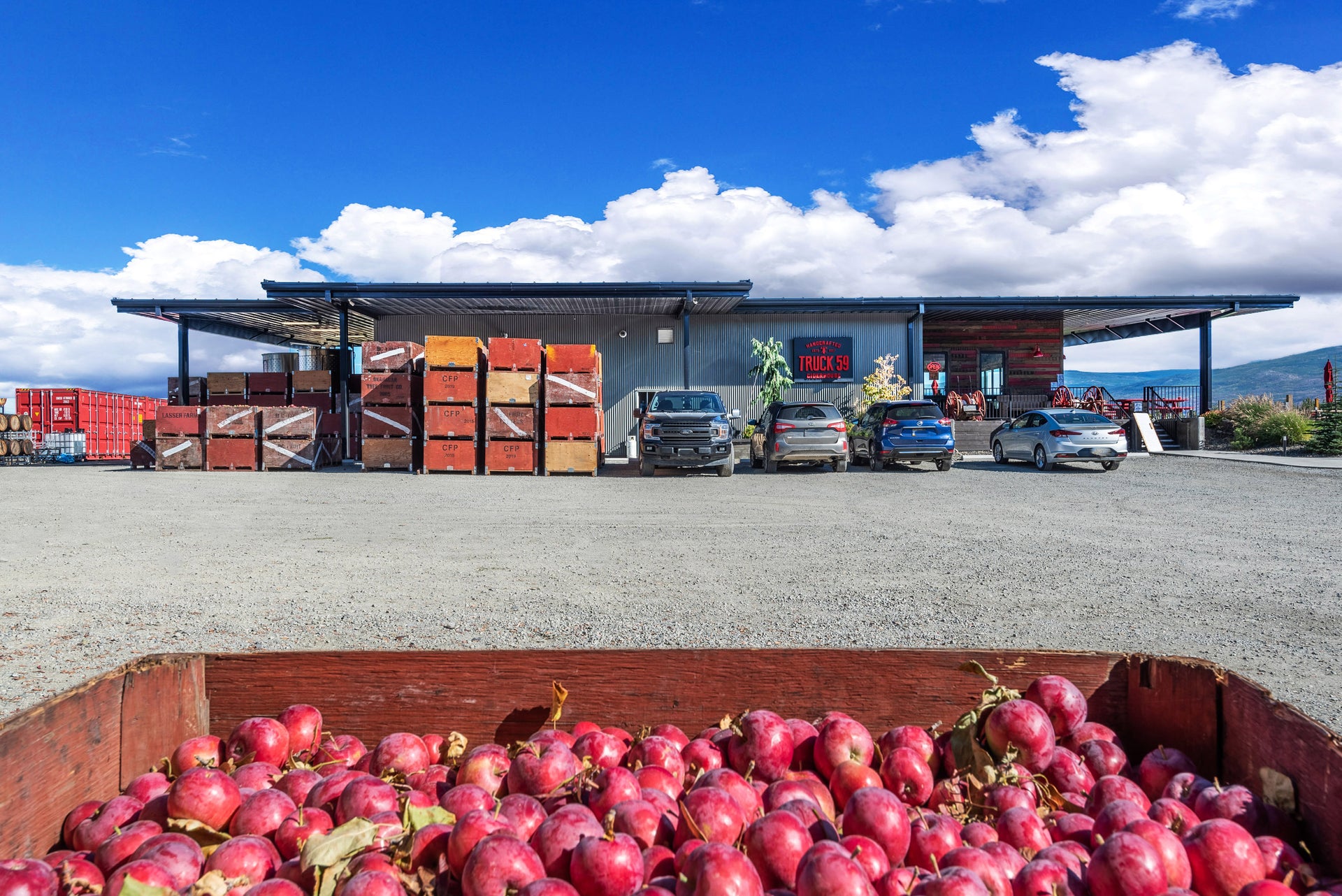 Truck 59 Cider House | West Kelowna Craft Cider & Tasting Patio